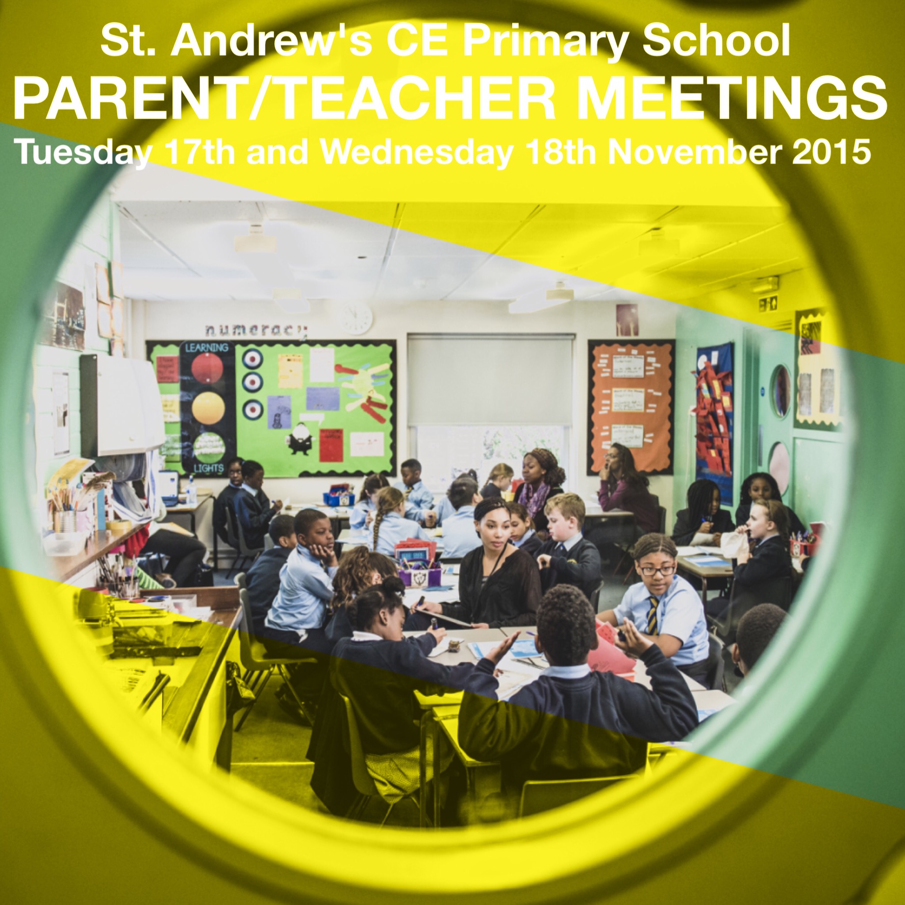 Parent Teacher Meetings November 2015 - standrewsprimarystockwell.org